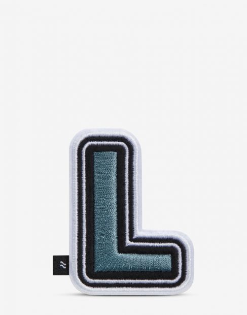 LOJEL Letter Embroidered Patches - Alphabet L