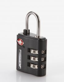 Travel Blue Suitcase TSA Lock 3 Dial Combination - Black